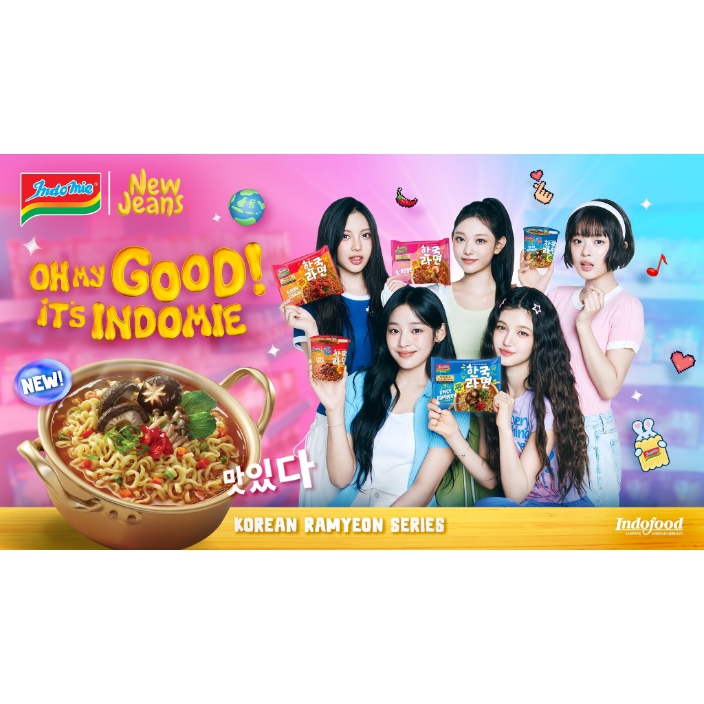 Indomie Korean Series Spicy Ramyeon K Rose Fiery Chickin 83 Gram 94 Gram Instant Noodles Fried ...