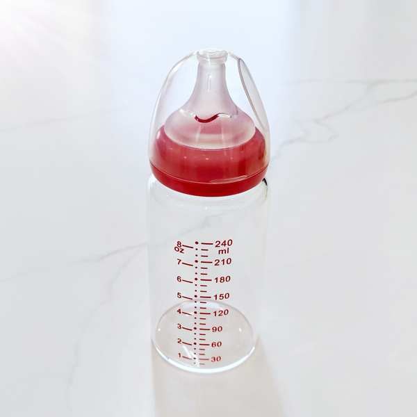 botol susu anakku botol susu baby botol susu wide neck Anti-spray Lip ...