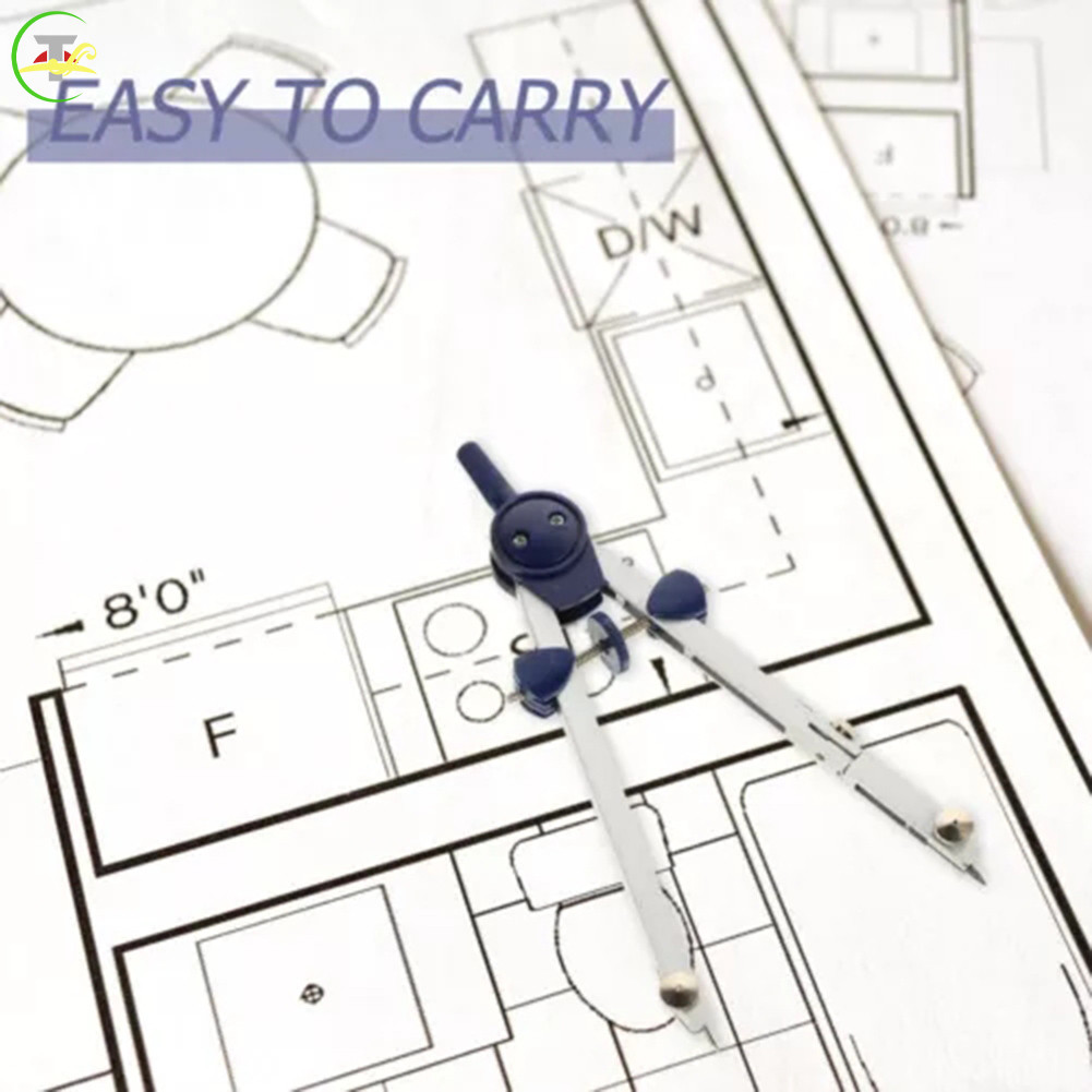 Drafting Drawing Compasses Set Geometry-Precision Tool Set With Storage ...