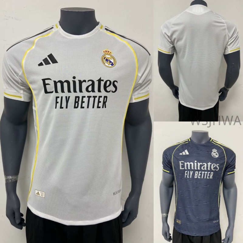 2025-2026 RMA Home Player Edition Football Shirt AWAY JERSI | Shopee ...