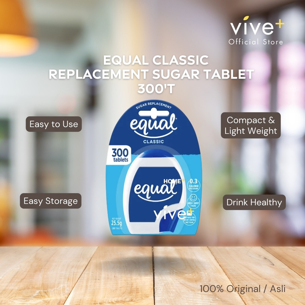 EQUAL Classic 0g Cholestrol Sugar Replacement Tablet | Gula Ganti Biji ...