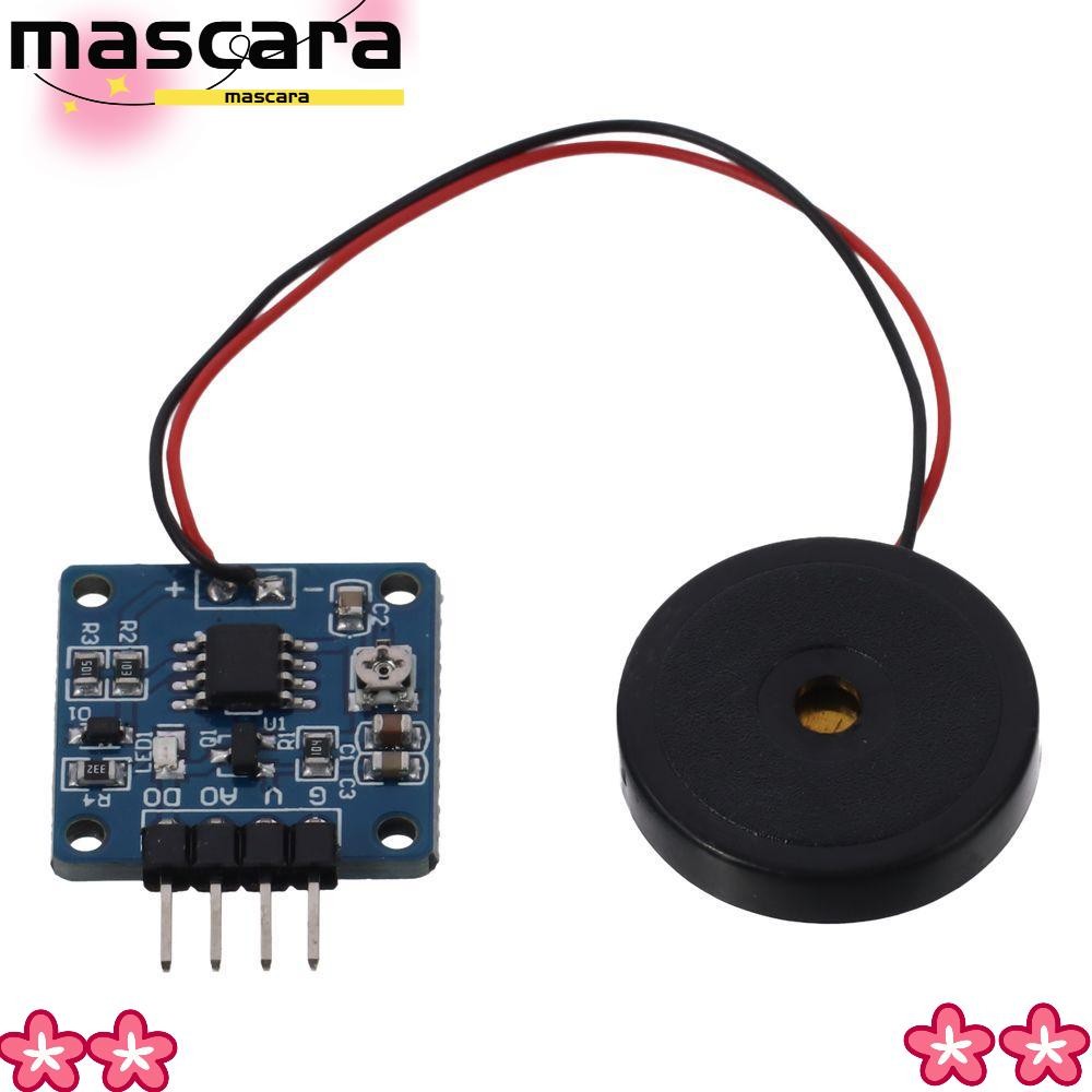 JONY1 Piezoelectric Vibration Sensor Module, AD/DO (1) 5.0V DC Vibration Switch Sensor Module ...
