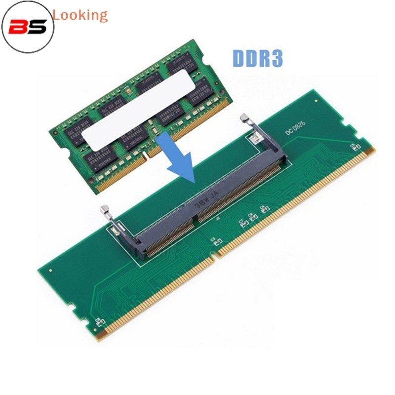 BS DDR3 DDR4 DDR5 Laptop To Desktop Memory Adapter Card SO-DIMM To PC ...