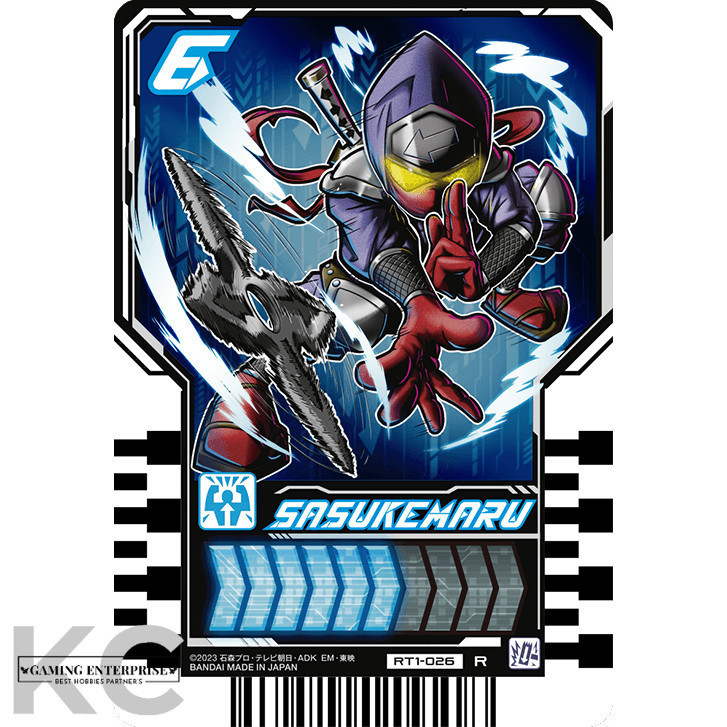 Bandai Kamen Rider Gotchard DX Ride Chemy Trading Card RT1-026 RT1-027 ...