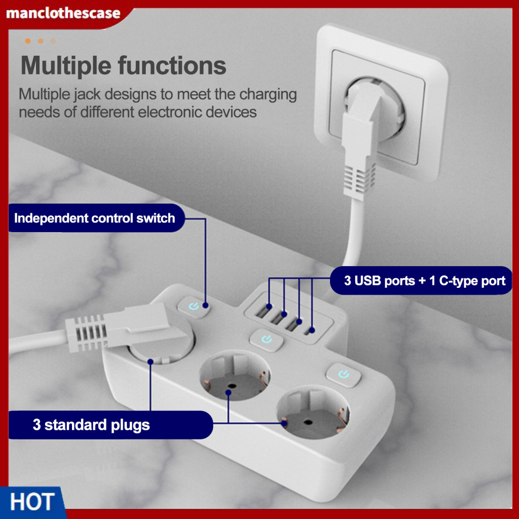 manclothescase Usb Plug Adapter Usb Charging Adapter Universal Travel ...