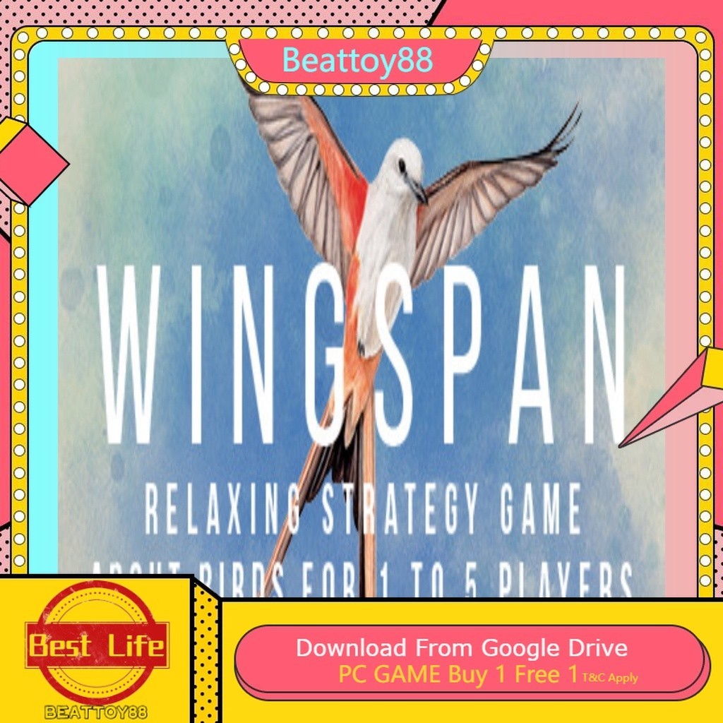 Wingspan + All DLCs PC Board Game V081222 available in eng/cn 电脑桌游 支持中文 ...