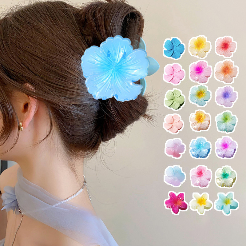 JOJO COCO Yi Mengling's Same Style Plumeria Clip Women's New Holiday ...