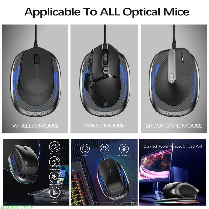 dusur7 Mouse Mover Jiggler with Timer Automatic Mouse Mover Quiet for ...