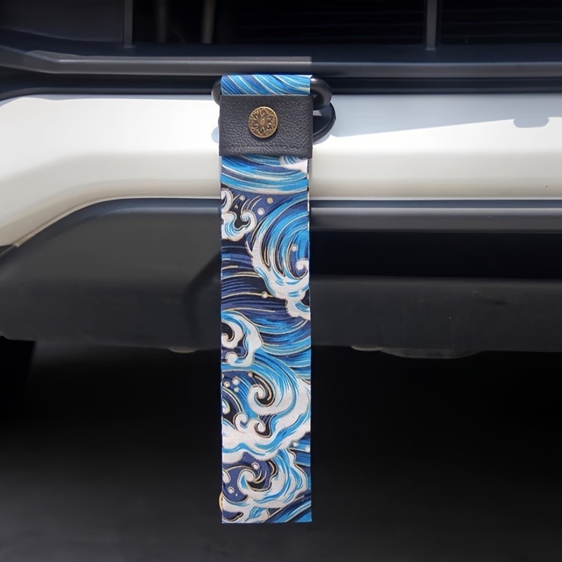 Car Front Bar Trailer Strap And Wind Trailer Rope Decoration JDM Fabric ...