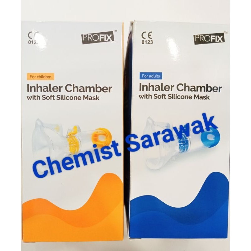 PROFIX Inhaler Chamber With Soft Silicone Mask - Adult / Children ...