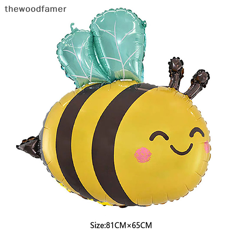 thewoodfamer Insect Shaped Bee Balloons Party Background Decoration Kid ...