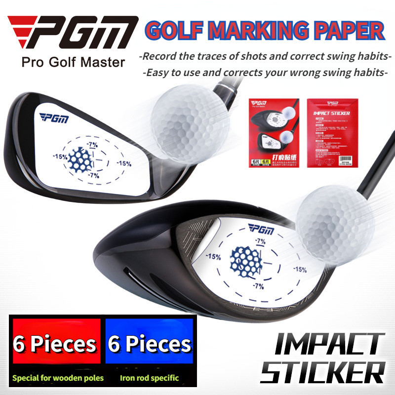 PGM New Golf Club Marks Paper Wood 6 Stickers + Iron 6 Stickers Get the ...