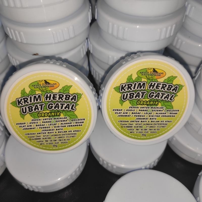 Krim Herba Ubat Gatal Afiat Jasmani 💯original | Shopee Malaysia