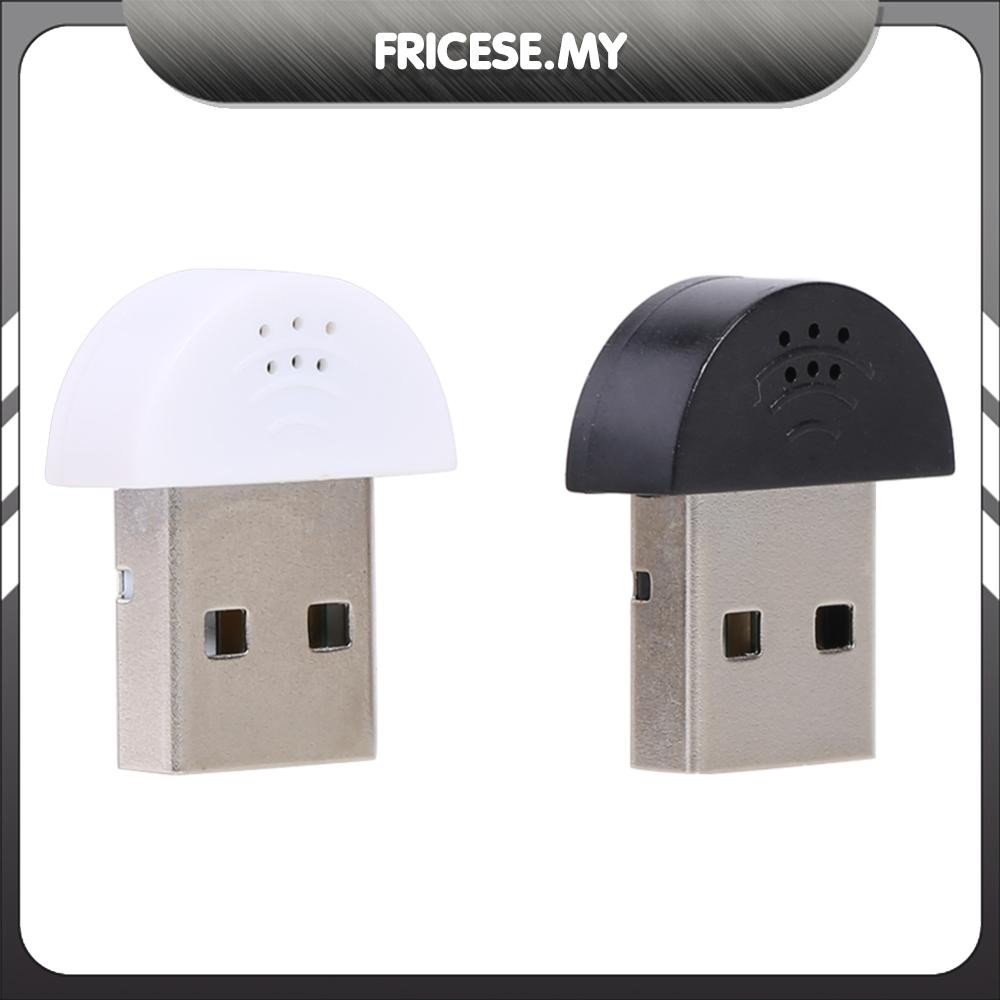 [Fricese.my] Mini USB Microphone Audio Adapter Portable Direct Connect ...
