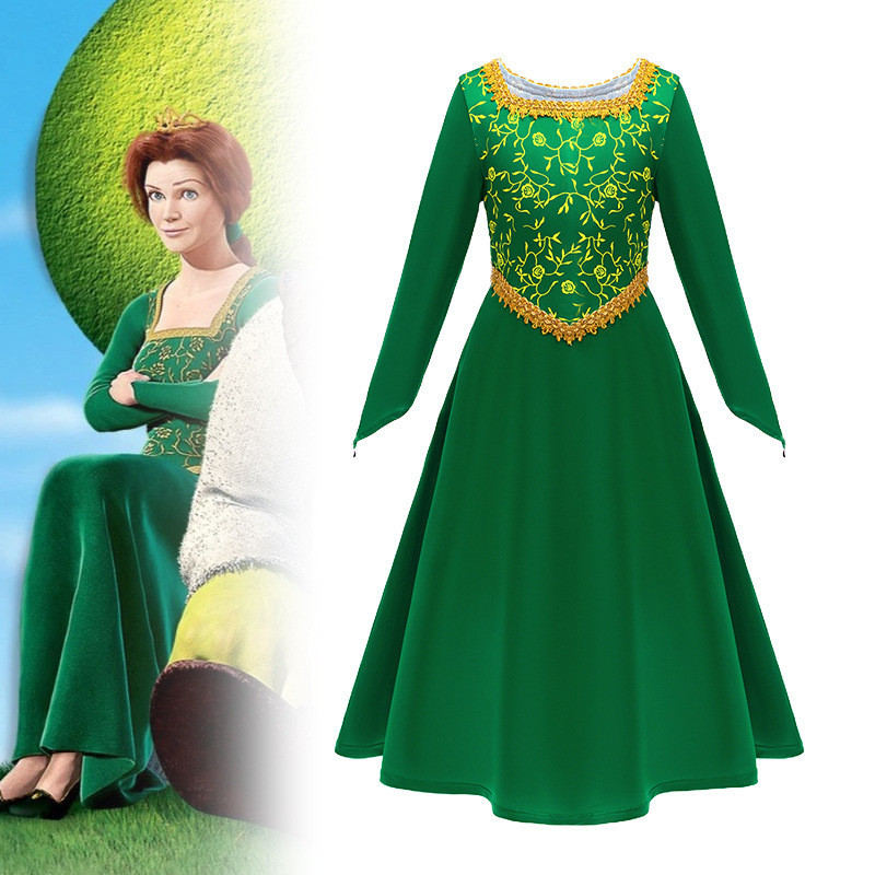 New Monster Shrek Shrek Princess Fiona cosplay Women's Clothing ...