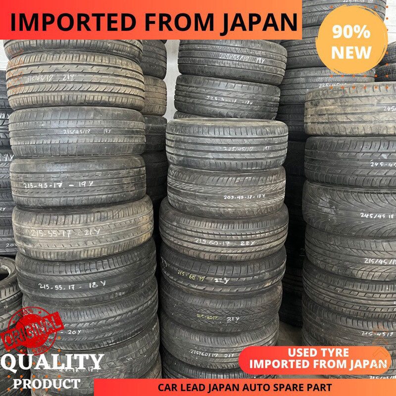 🇯🇵USED TYRE 17INCH IMPORTED FROM JAPAN USED | Shopee Malaysia
