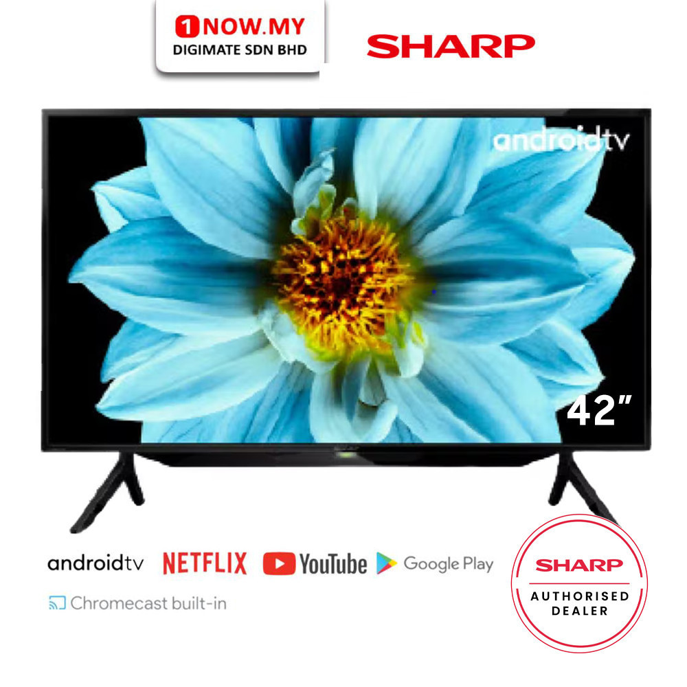 SHARP AQUOS 42" HD Google TV 2TC42EG1X | EG1X Series Great Digital TV ...
