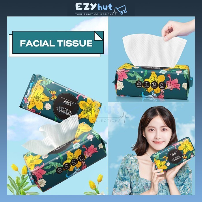 Facial Tissue Cotton Towel Makeup Remover Cleansing Towel Disposable ...