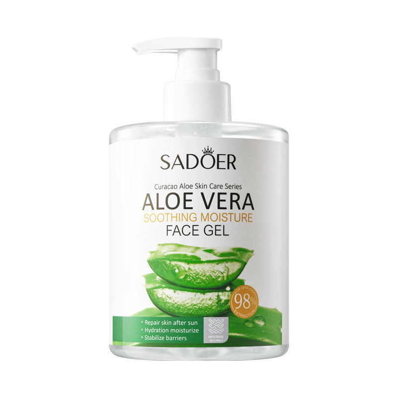 ROREC SADOER Aloe Vera Soothing Moisture Face Gel Repair Skin After Sun Hydration Moisturize ...
