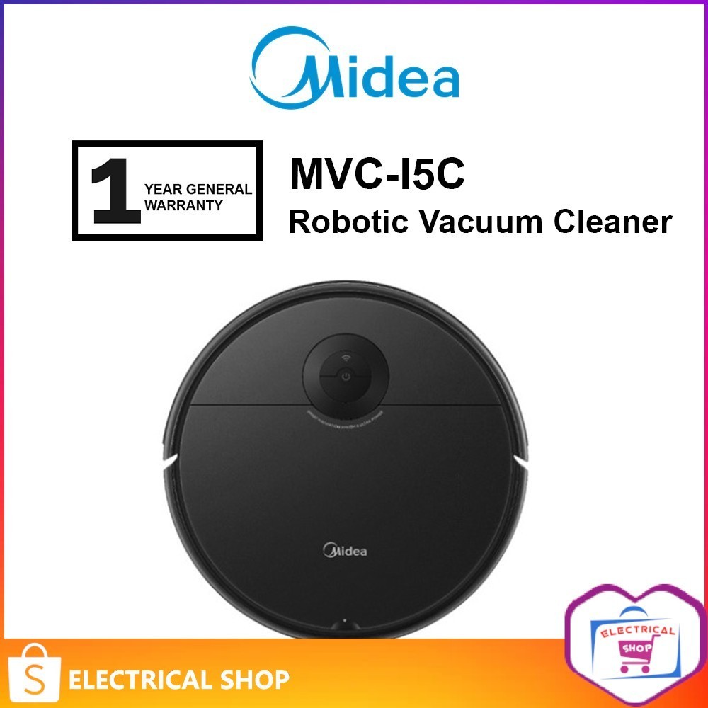 Midea MVC-I5C 4-In-1 Cleaning System Robotic Vacuum Cleaner MVCI5C Wifi ...