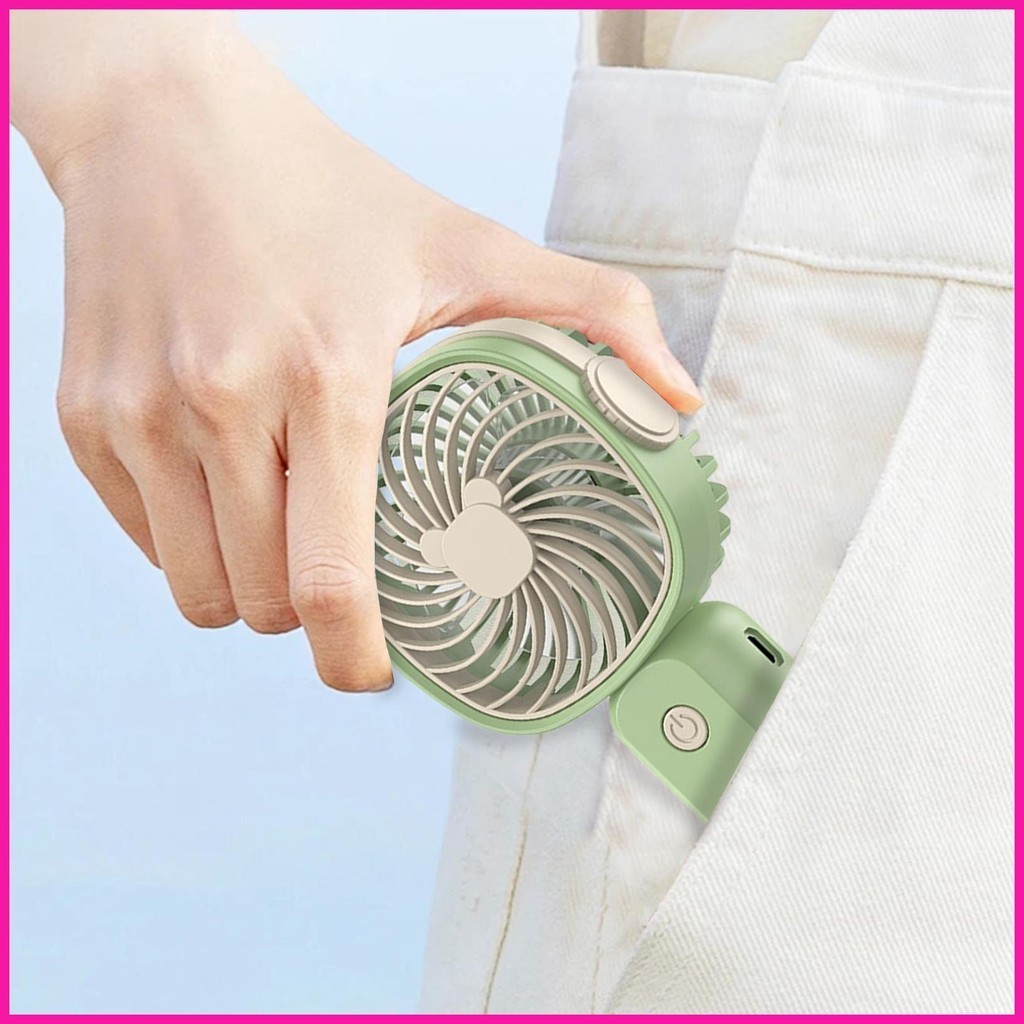 Personal Fan Handheld 3-speed Small Handheld Fan Outdoor Pocket-Sized ...