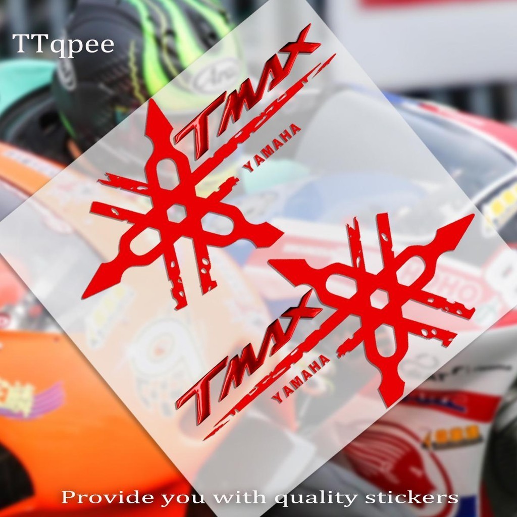yamaha TMAX racing sticker ,3D TMAX logo sticker ,Tmax dedicated wheel ...