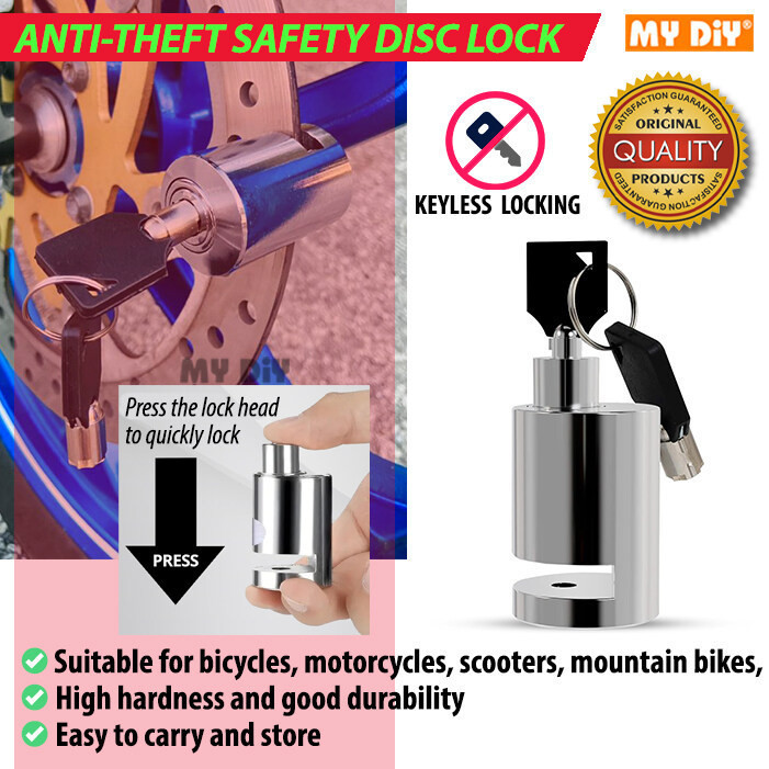 MYDIYHOMEDEPOT - ANTI-THEFT SAFETY DISC LOCK CYLINDER TYPE FOR ...