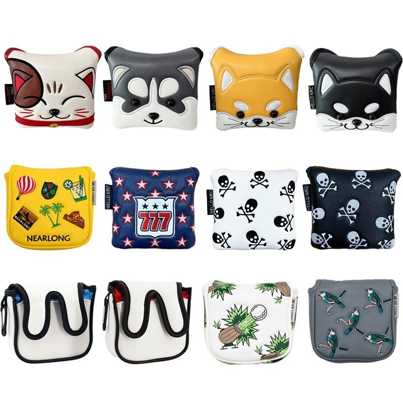 [Beyond Golf] Golf Putter Cover Square Putter Cover Cartoon Cute ...