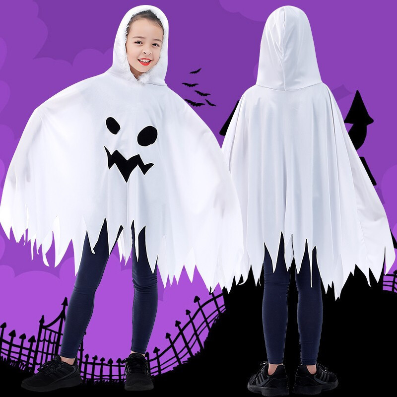 Halloween Cosplay Costume Luminous Ghost Cloak Performance Prank Party ...