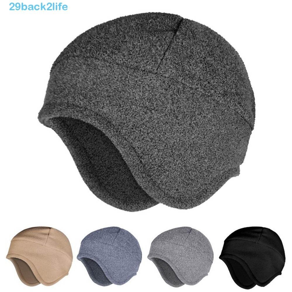 BACK2LIFE Fleece Beanie Cute Camping Hiking Ear Protection Windproof ...