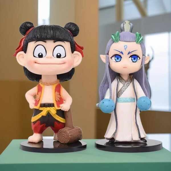 nezha popmart nezha figure Anak sihir di sekitar Little Nezha membuat ...