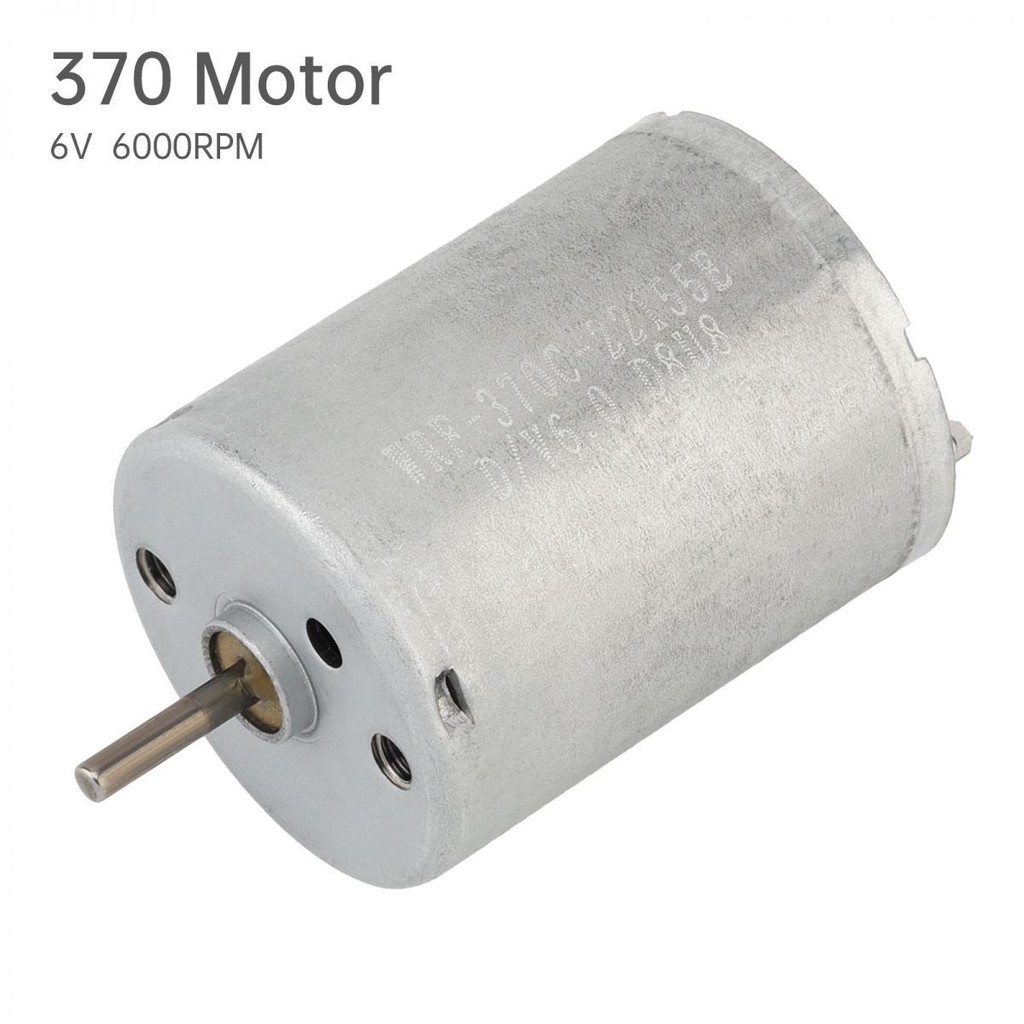 RF-370 DC Motor DC 6V 6000RPM Micro Motor for Small Home Appliances ...