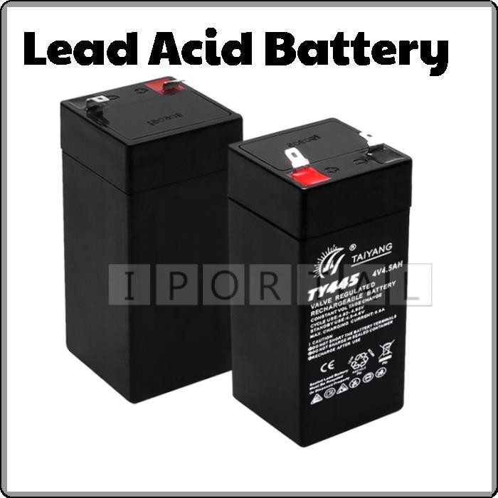 4V 4AH 4.5AH 4 Volts Rechargeable Sealed Lead Acid Battery | Shopee ...
