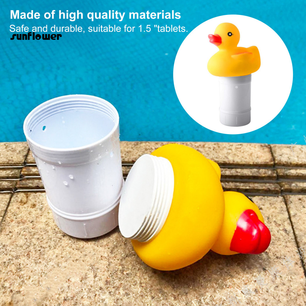 SF_ Pool Dosing Device Safe Swimming Pool Medication Dispenser Cartoon ...