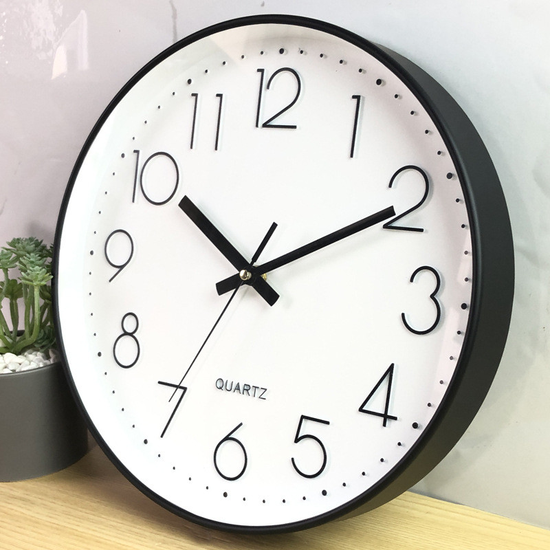 30cm wall clock/living room clock/quartz clock/wall mounted creative ...