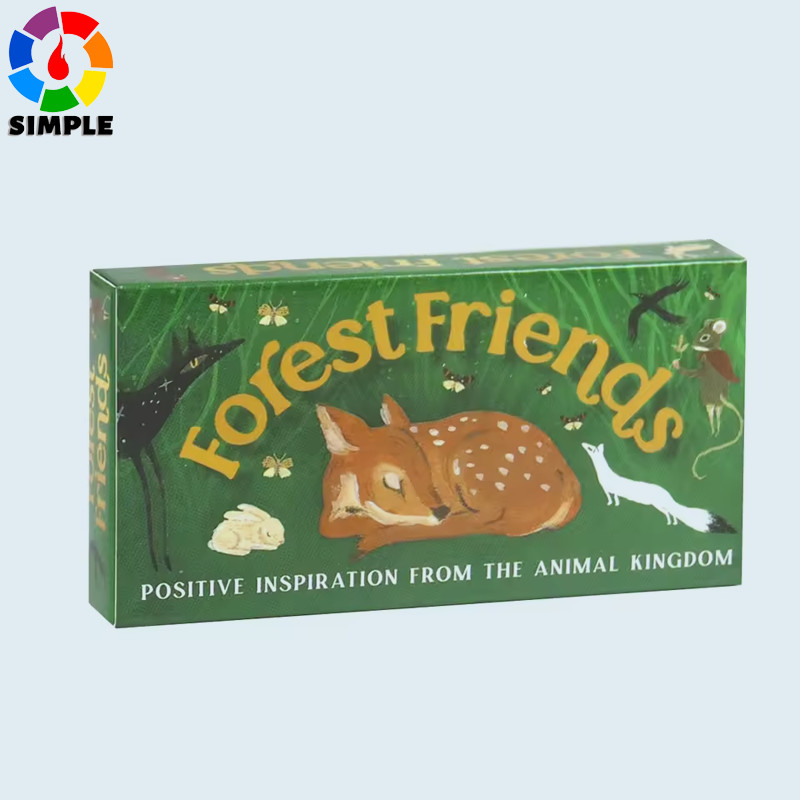 Forest Friends Oracle Cards Game 40 Mini Tarot Positive Inspiration ...