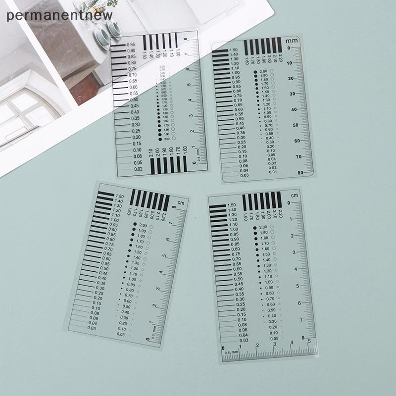 [PEMY] Measuring Pass Badge Gauge Stain Card Point Gauge Wire Gauge ...