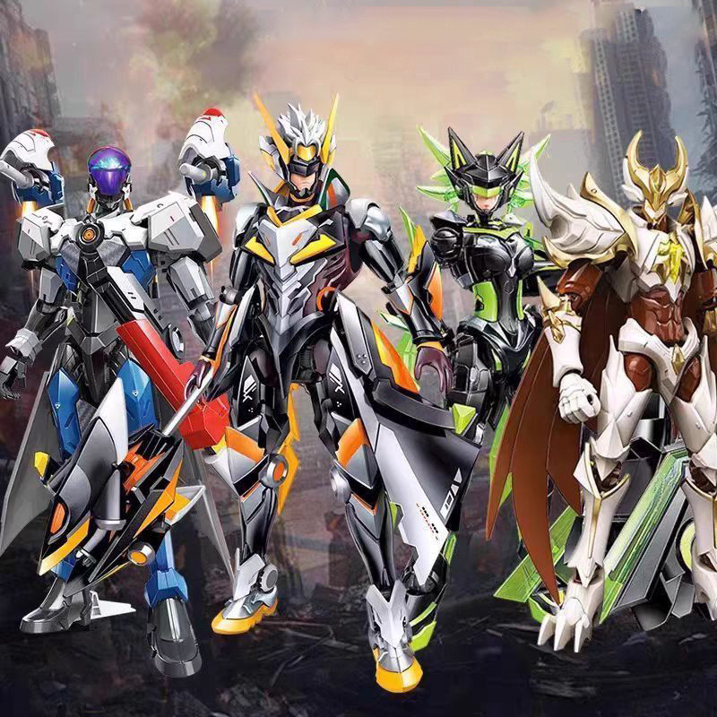 Enlightenment Building Blocks-King's Glory-Building Block Model, Monkey King-Zhao Yun-Kai-Mozi ...