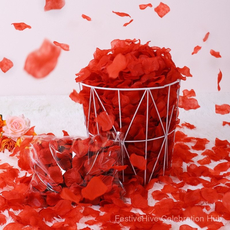 Simulation Rose Petals Wedding Confession Decoration Proposal Romantic ...
