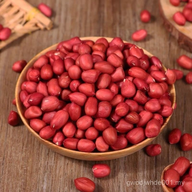 Hot Sale duxiang New 3kg Red Skin Peanuts Farm Four Grains Red Large ...