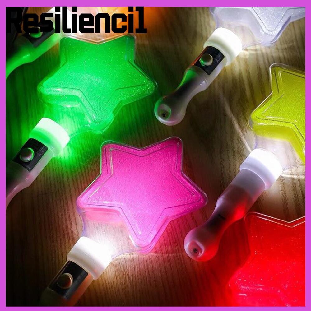 RESILIENCI1 Support Stick Colorful Fans Support Fluorescent Stick ...