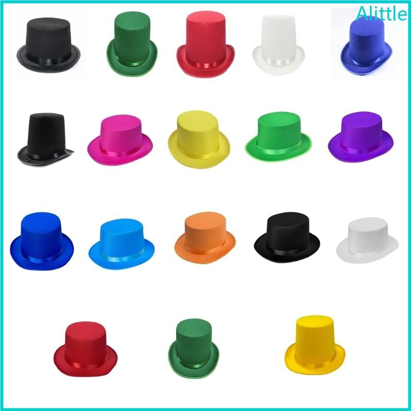 Alia Vintage Fedora Hat Victorian Age Short Brim Western Magician Hat ...