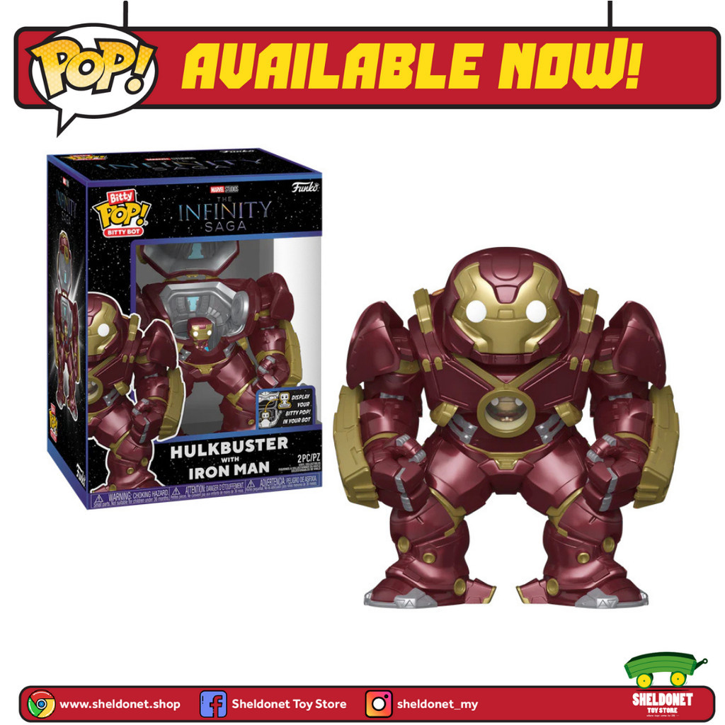 Funko Bitty Bots: Marvel - Hulkbuster | Shopee Malaysia