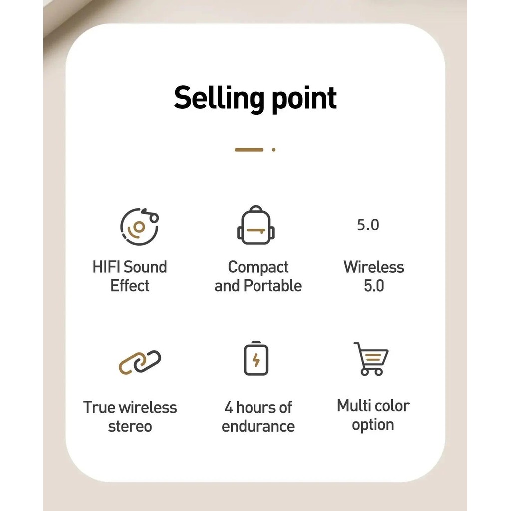 EWA A127 Portable Mini Bluetooth Speakers,Retro Style Compact and ...