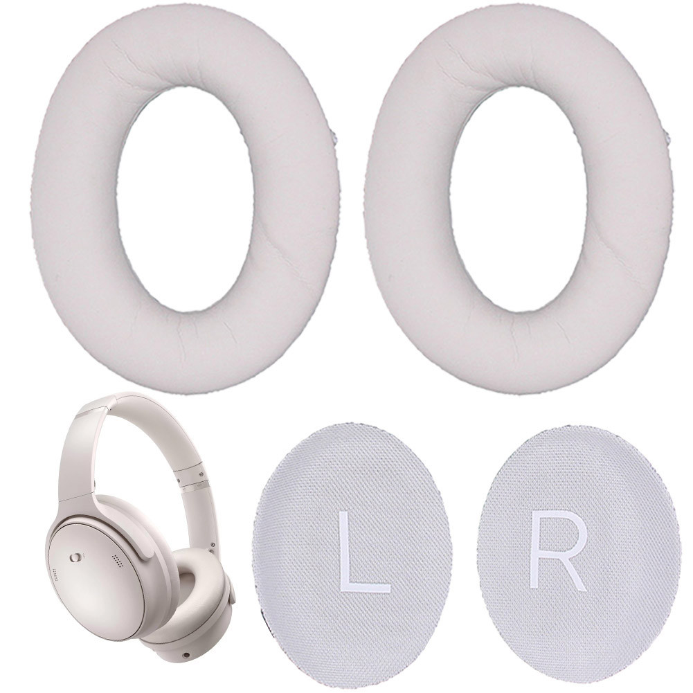 Protein Leather Headphone Covers with Snap - On Design, 4 Colors for ...