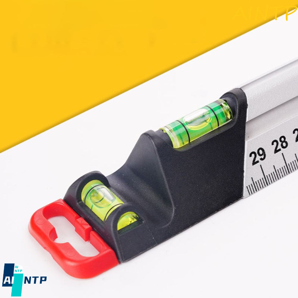 AINTP Level Marking Ruler, High Precision Aluminum Alloy Bubble Level ...