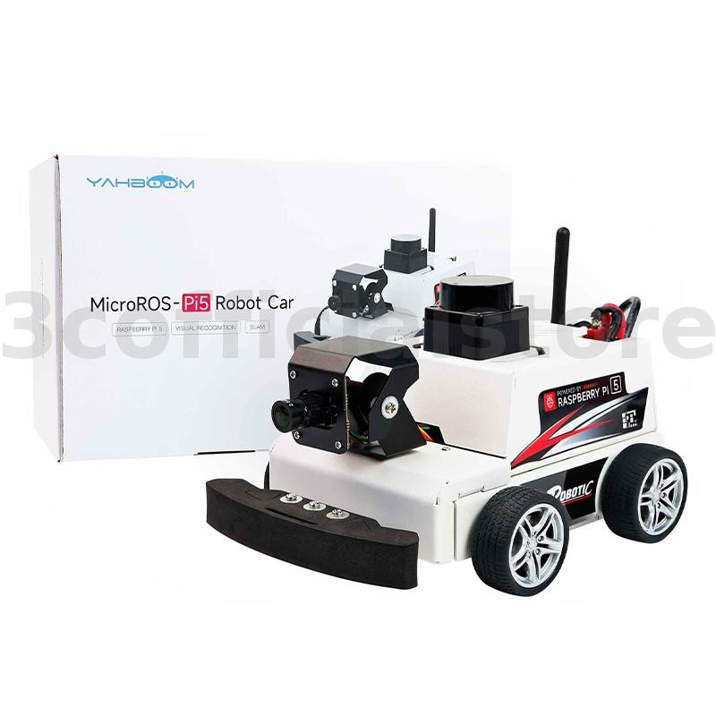 Yahboom Raspberry Pi 5 ROS2 Robot Car Kit with TOF Lidar Support AI ...