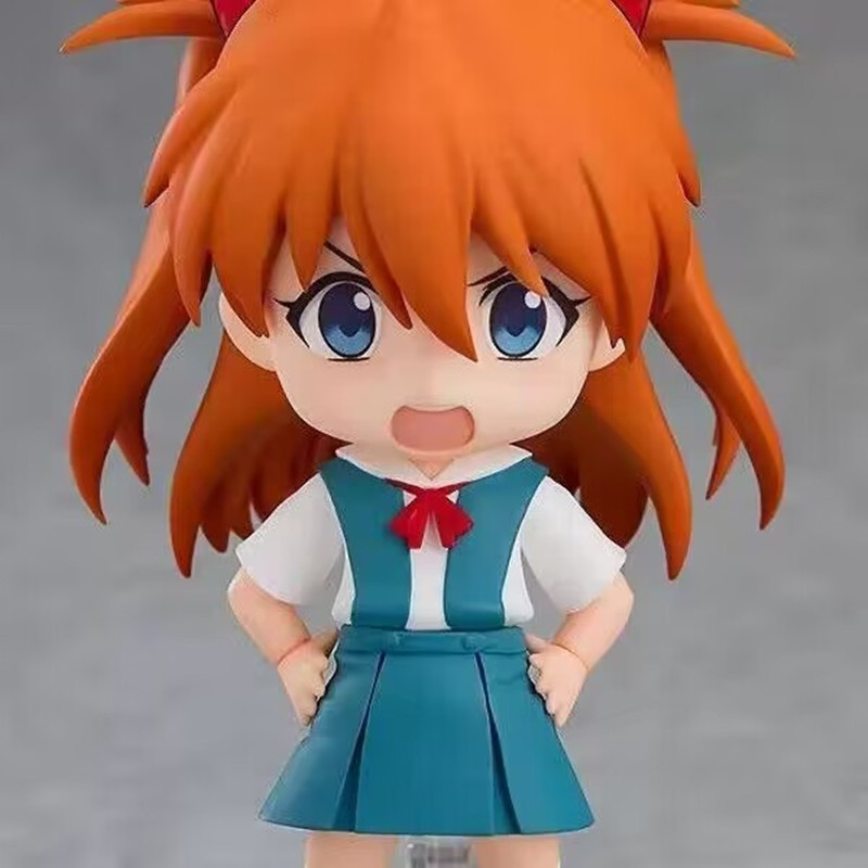 Q Version Change Face Nendoroid Neon Genesis Evangelion EVA Asuka Joint ...