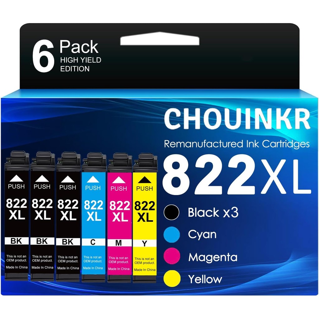 822xl Naik Taraf Terkini Penggantian Dikilang Semula Pek Kombo 822 XL ...