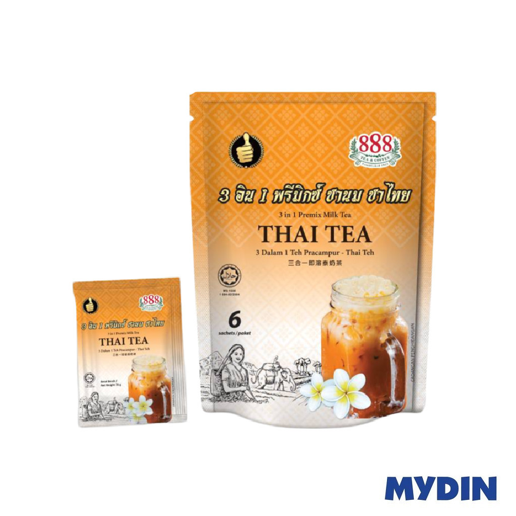 888 Instant Thai Tea Original (6's x 35g) | Shopee Malaysia